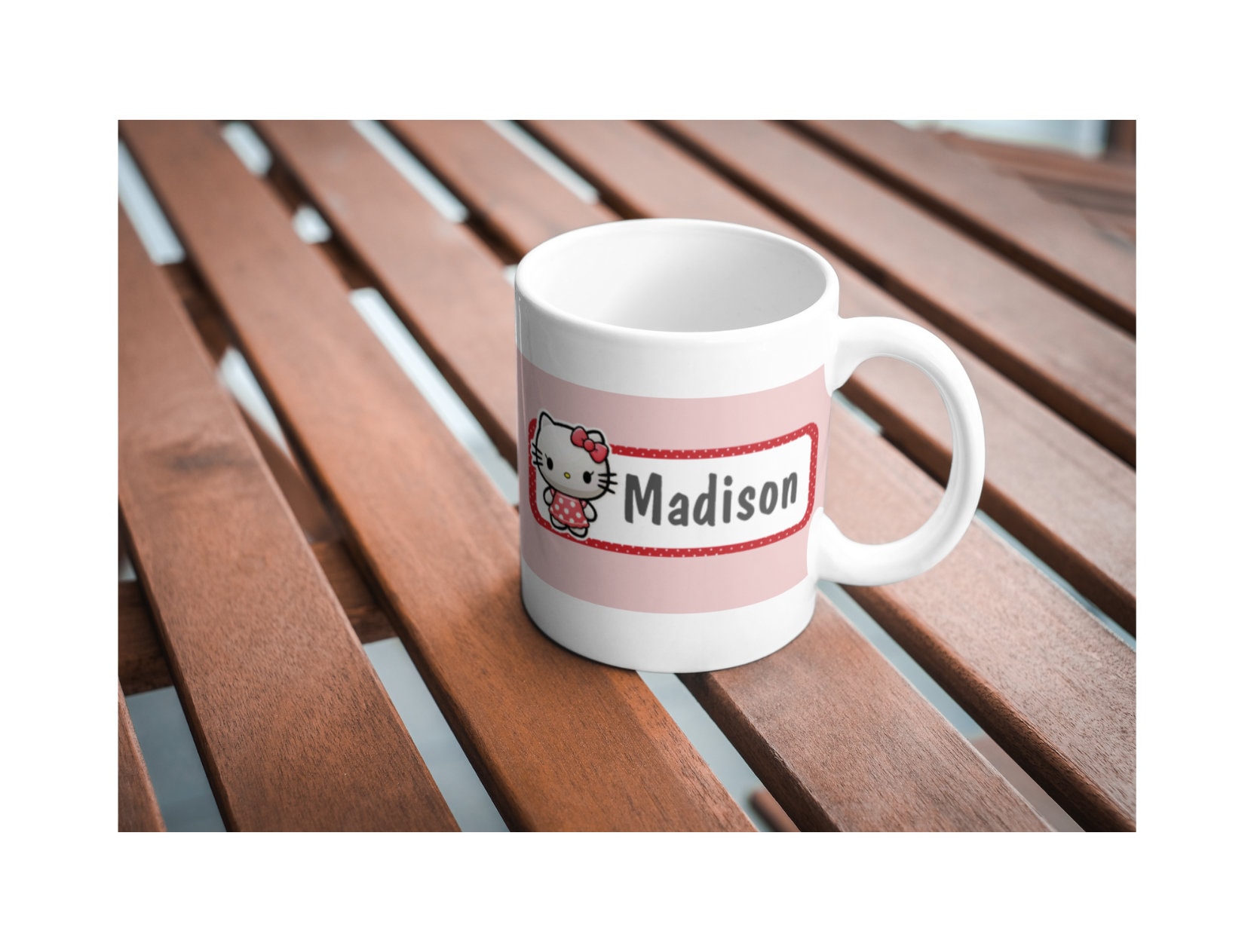 Personalized Name Labels Name Stickers Cute Kitty Sticker Notebook ...