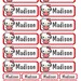 Personalized Name Labels Name Stickers Cute Kitty Sticker Notebook ...