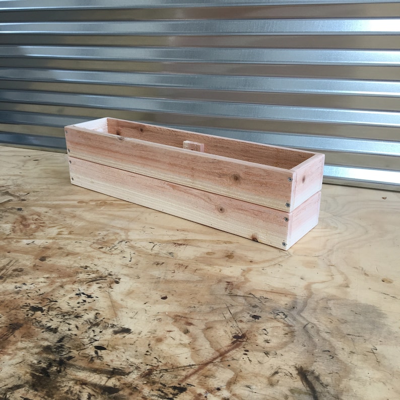 Planter Box Cedar Planter Box Window Box Cedar Window Box - Etsy