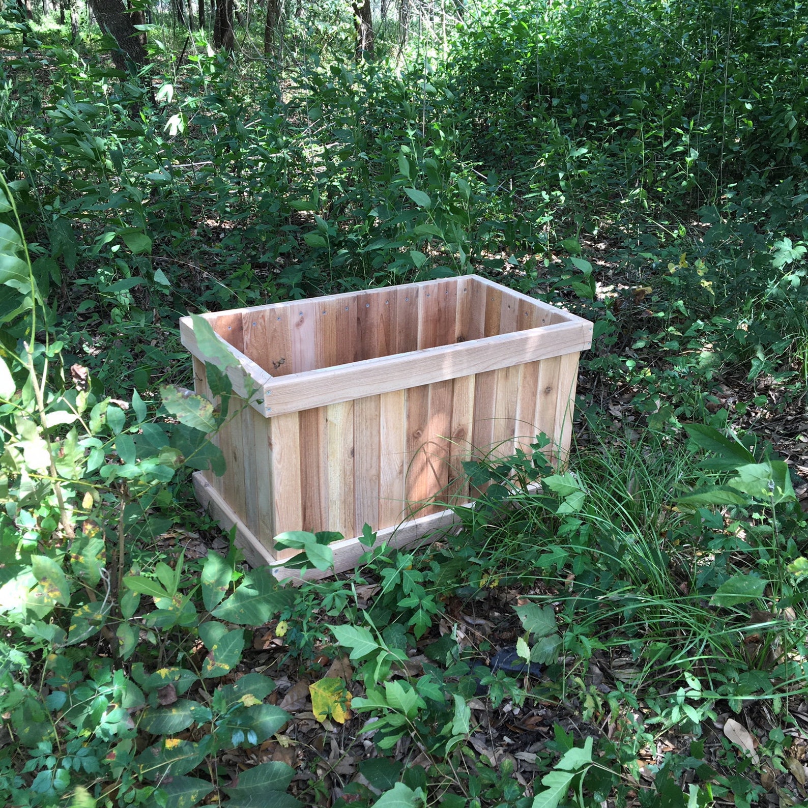 Cedar Planter Box, Cedar Planter, Planter Box, Patio Planter, Garden ...