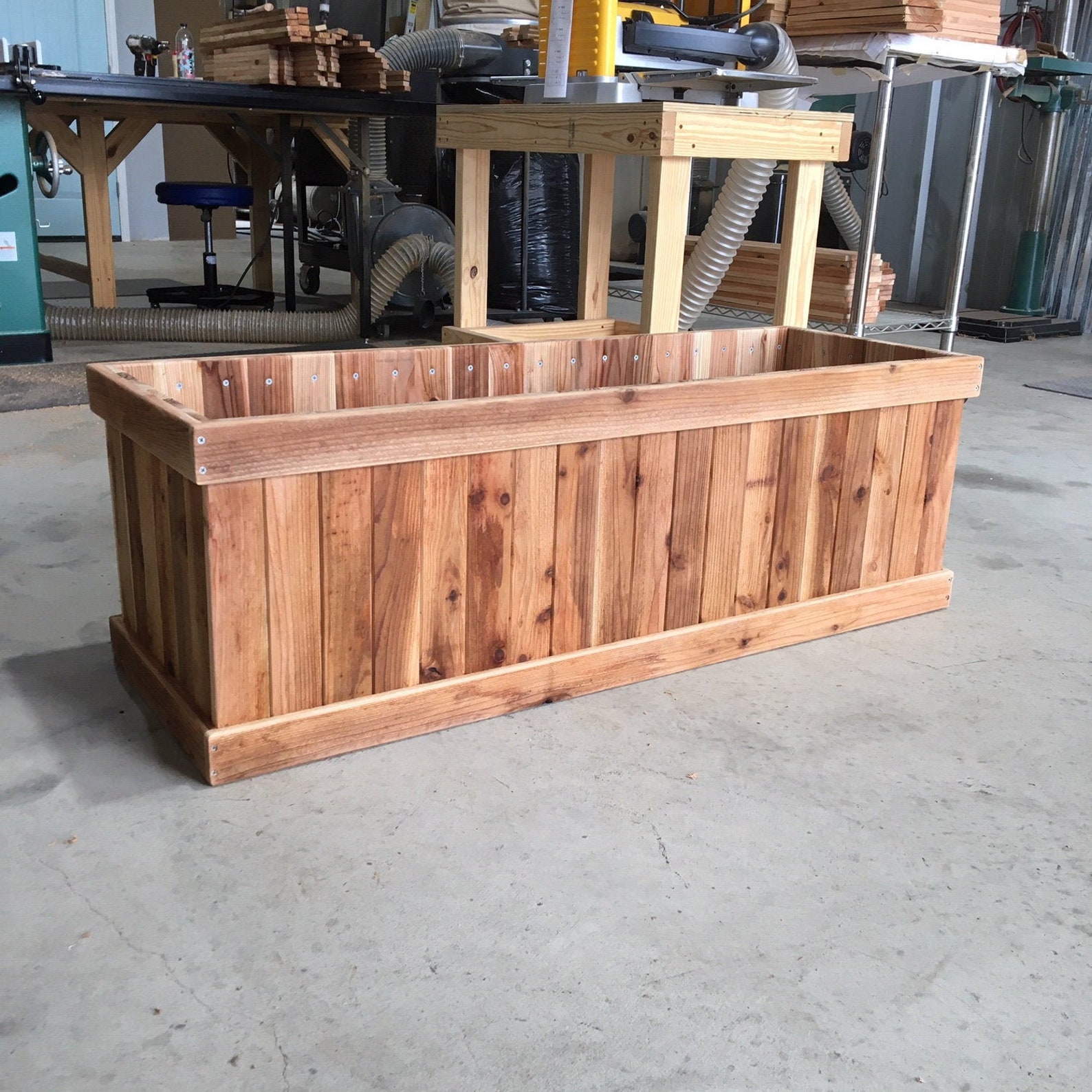 Cedar Planter Box Cedar Planter Planter Box Patio Planter - Etsy