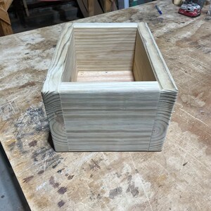 Planter Box, Outdoor Wooden Planter Box, Wood Planter Box, Pine Planter ...