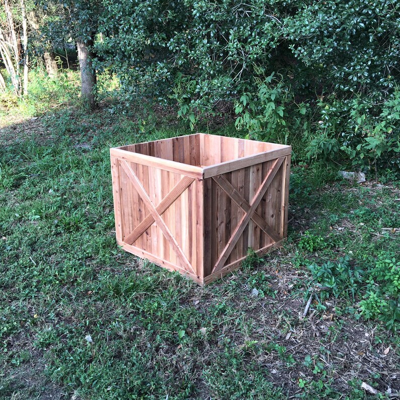 Cedar Planter Box Cedar Planter Planter Box Raised Garden - Etsy