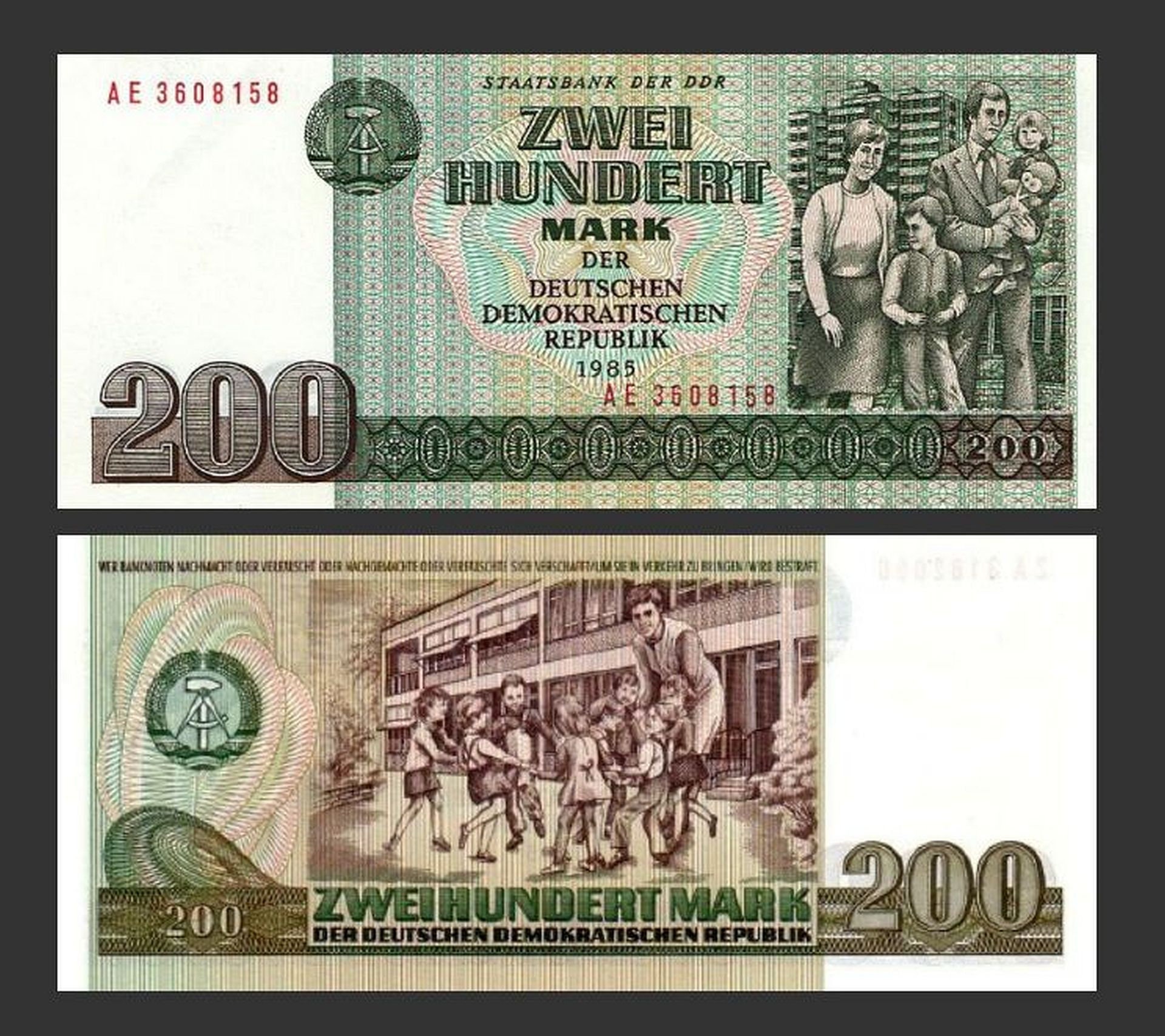 5102050100200500 DDR Mark Geldscheine 1971-1989 alte - Etsy.de