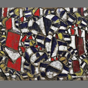 1476 Contrast of Forms by Fernand Leger Giclee Fine Art Print - Etsy