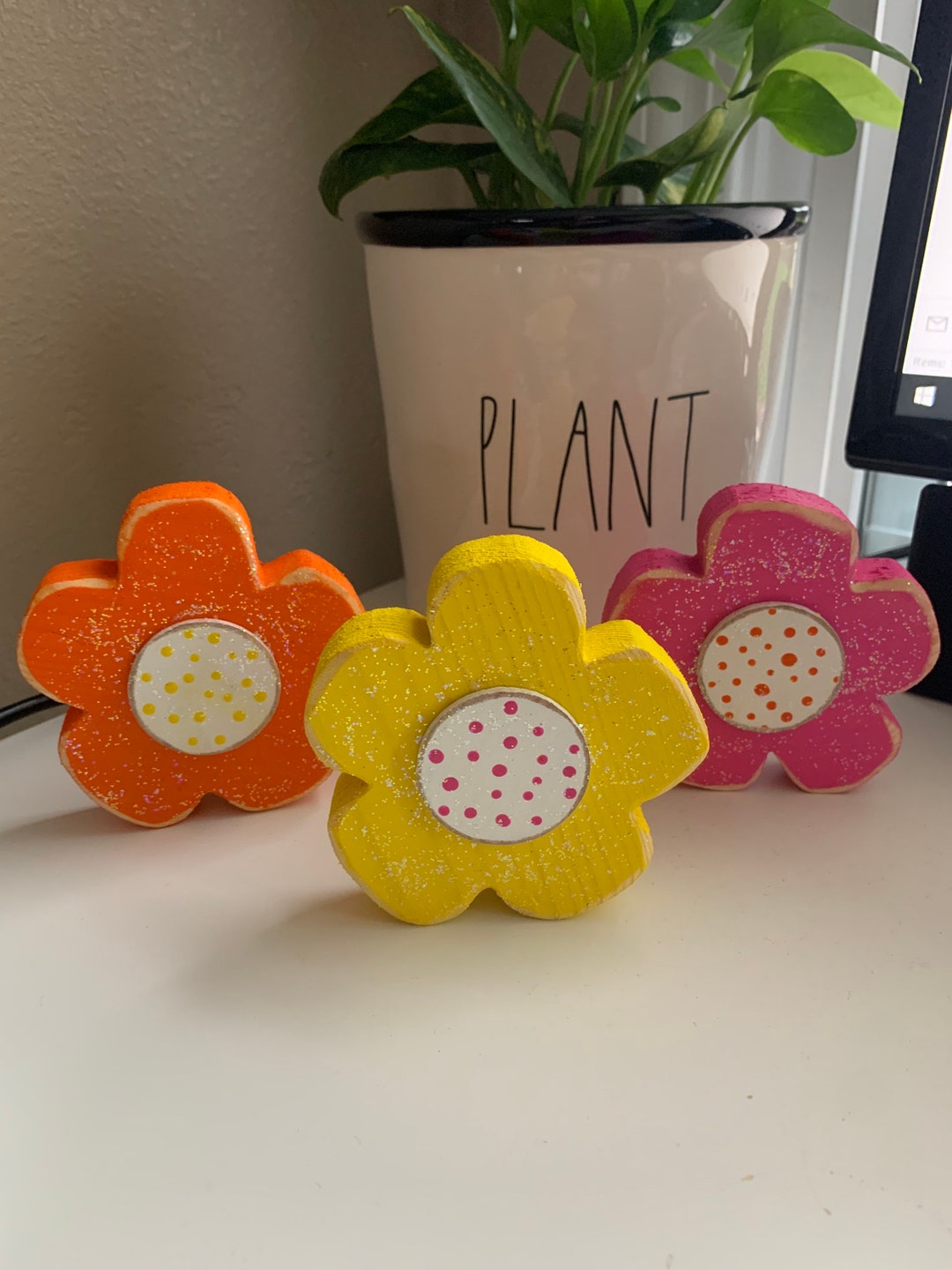 Spring Flowers Trio - Etsy