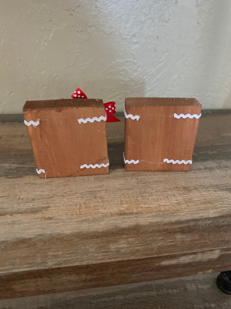 Gingerbread Blocks | Etsy