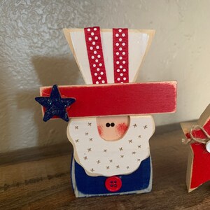 Uncle Sam & Lady Liberty | Etsy