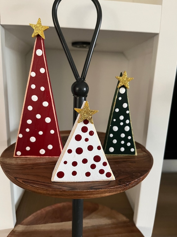 Christmas Tree Trio - Etsy