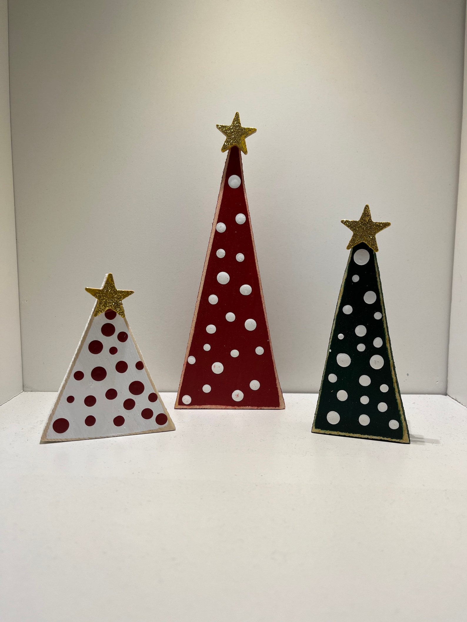 Christmas Tree Trio - Etsy