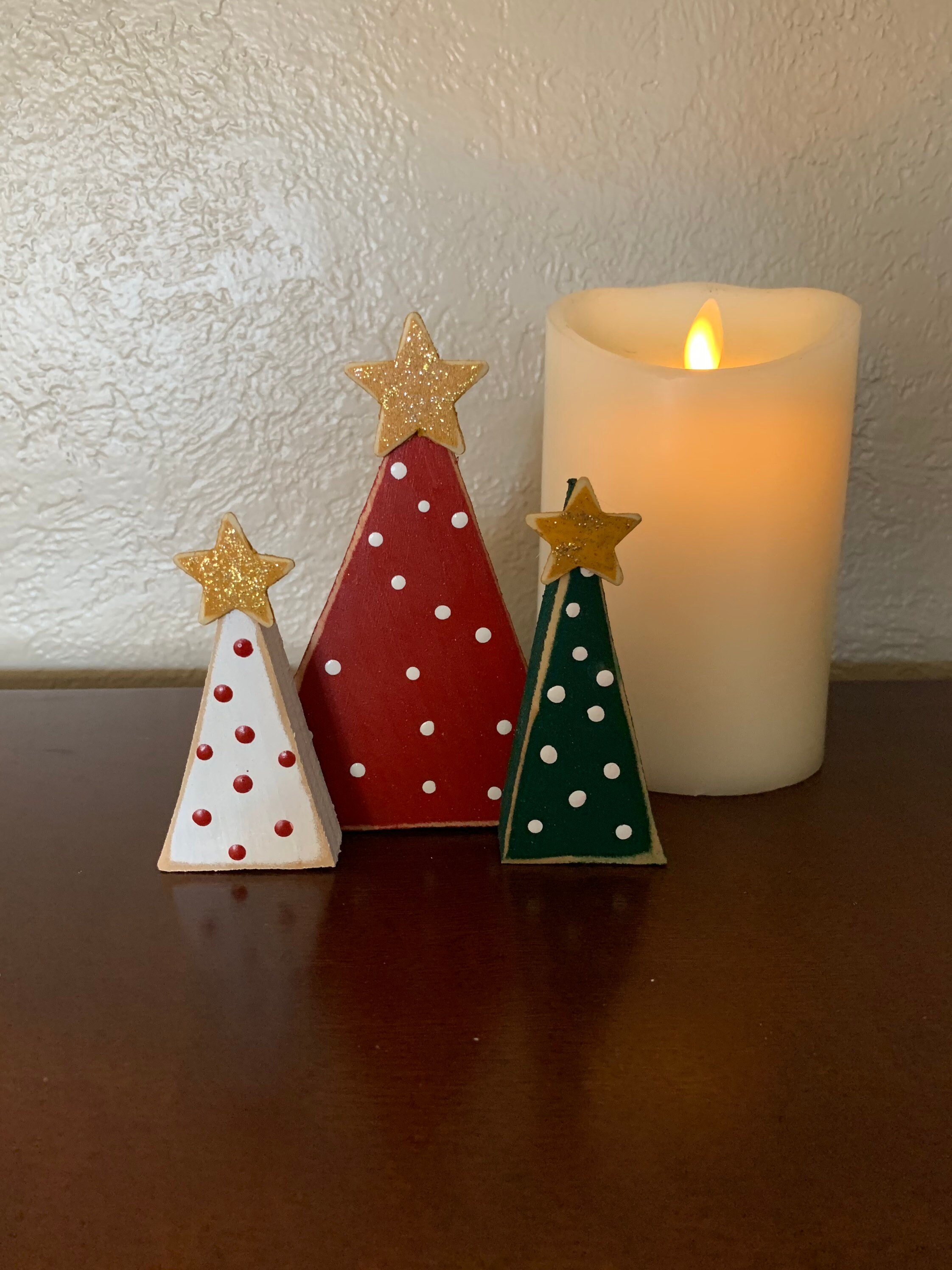 Christmas Tree Trio | Etsy