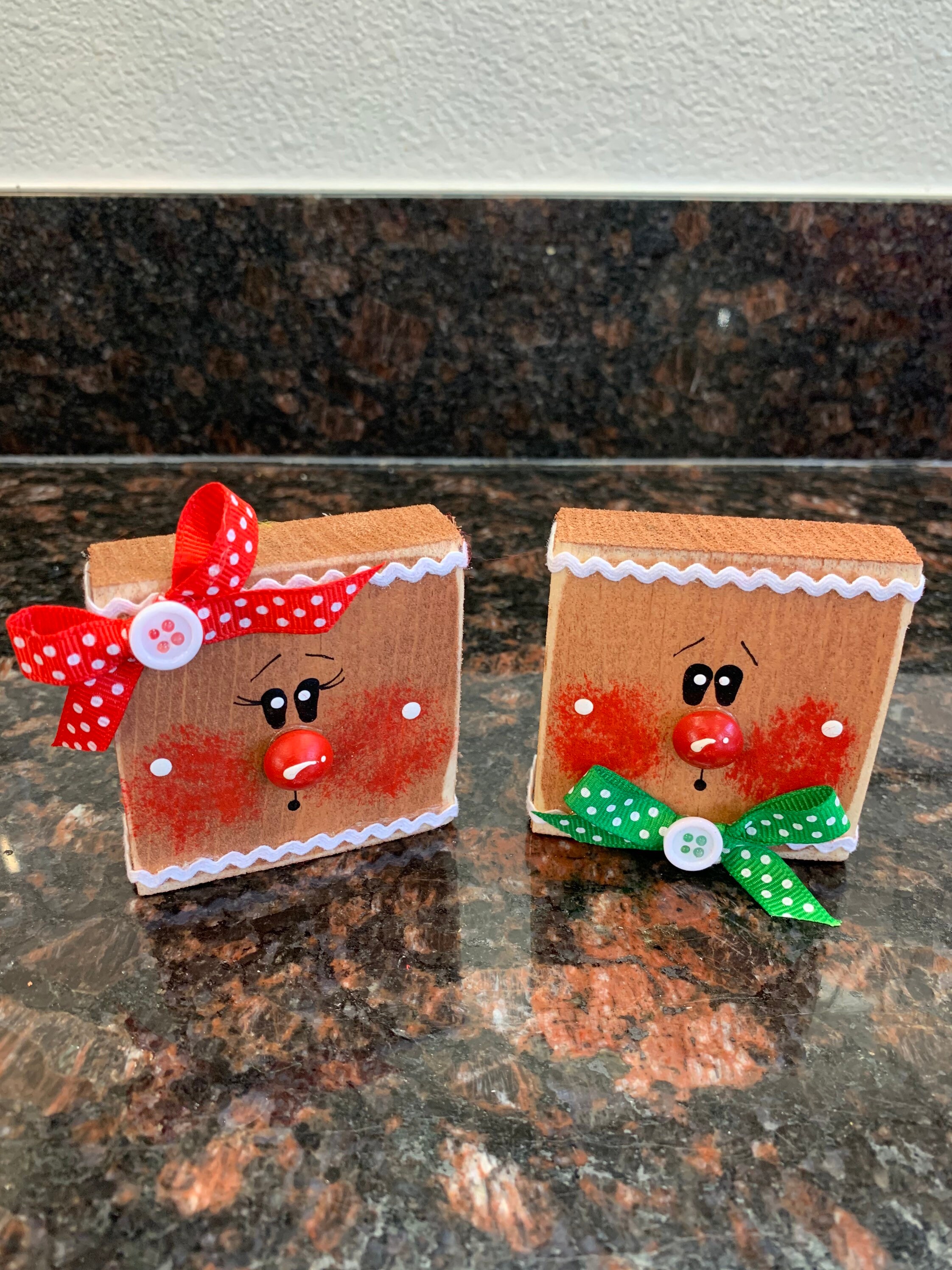 Gingerbread Blocks | Etsy