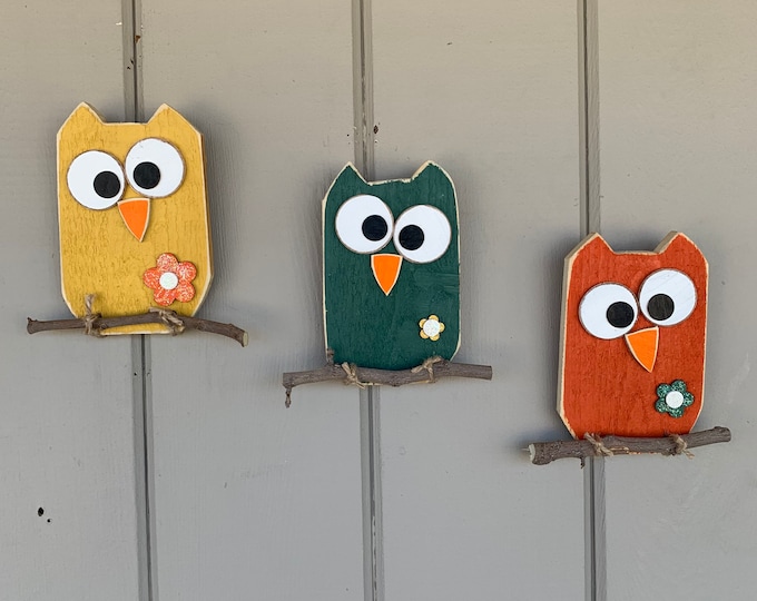 Silly Owls - Etsy