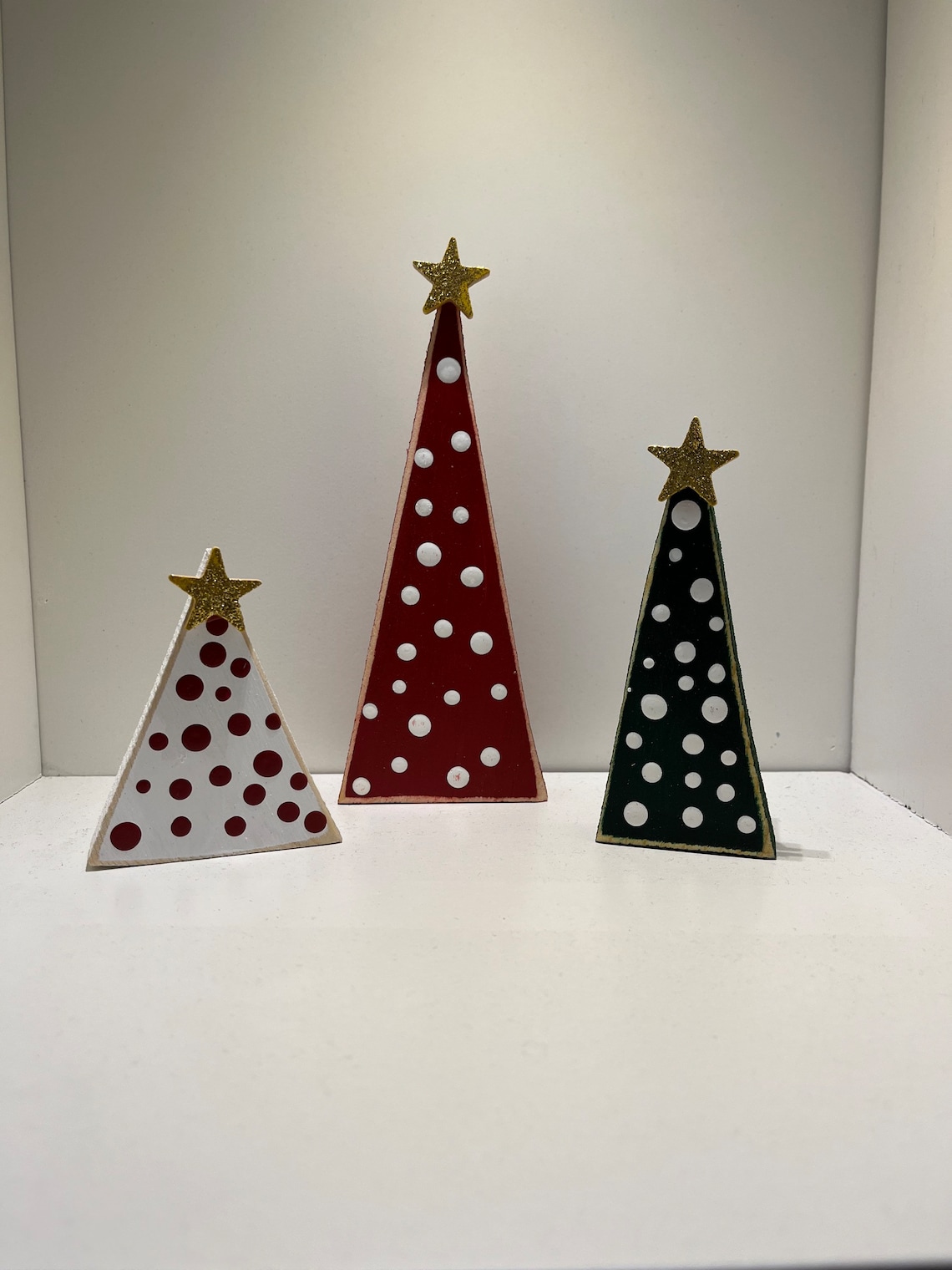 Christmas Tree Trio - Etsy