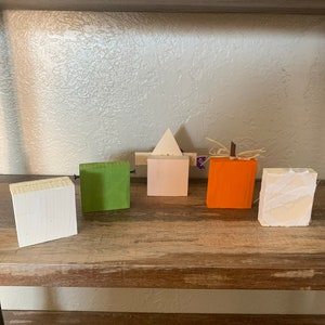 Halloween Block Heads - Etsy