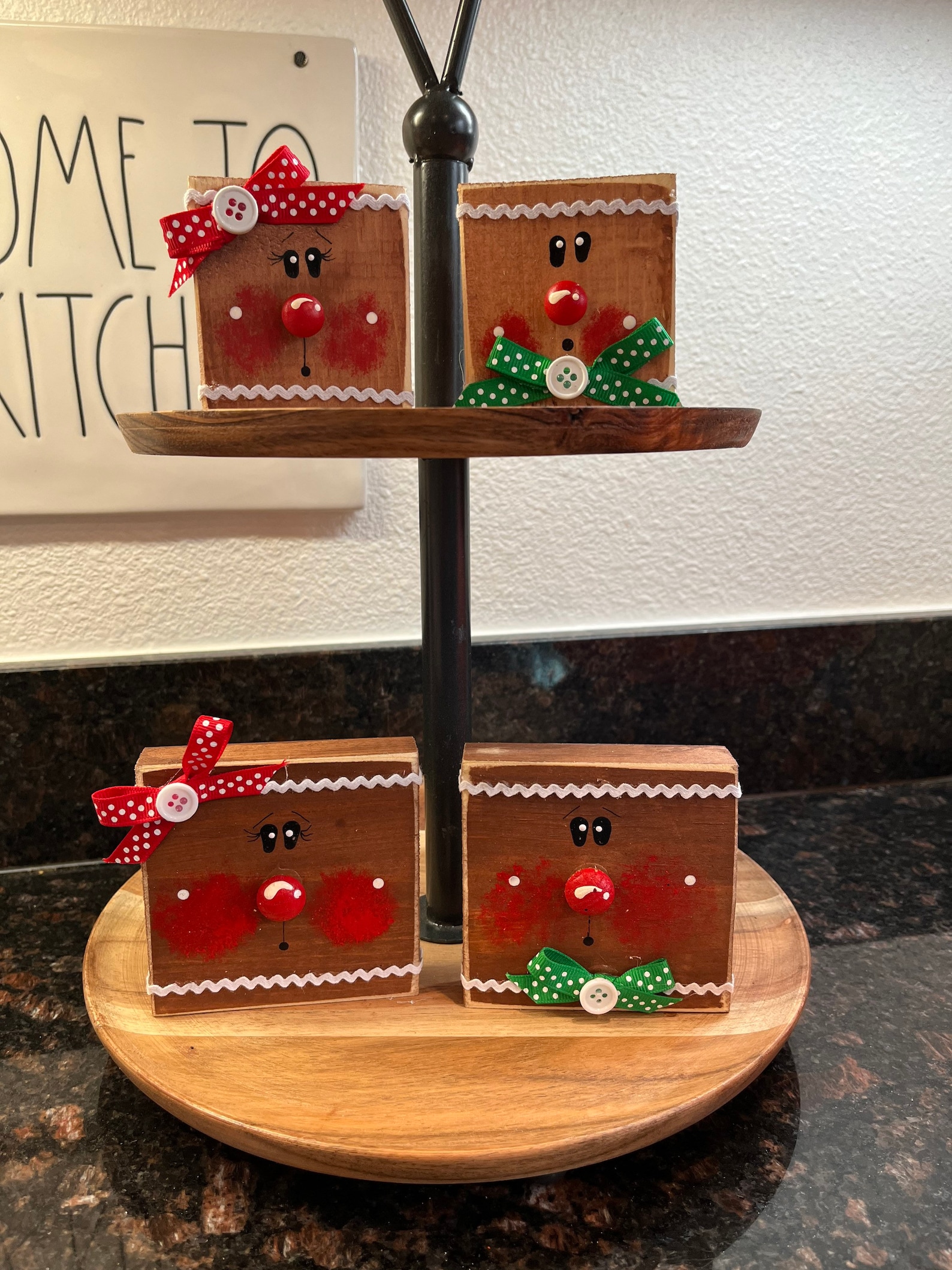 Gingerbread Blocks | Etsy