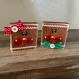 Gingerbread Blocks | Etsy