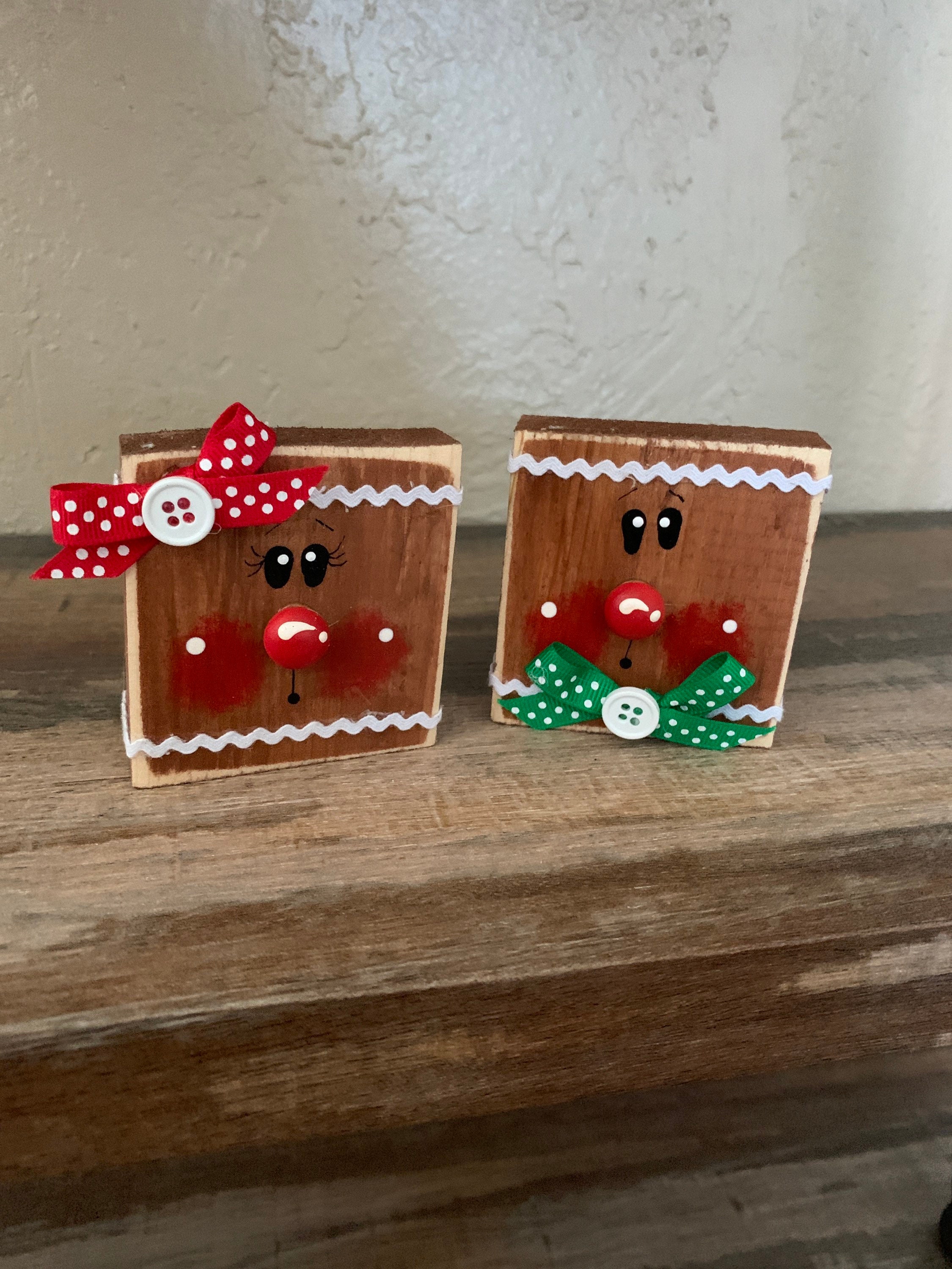 Gingerbread Blocks | Etsy
