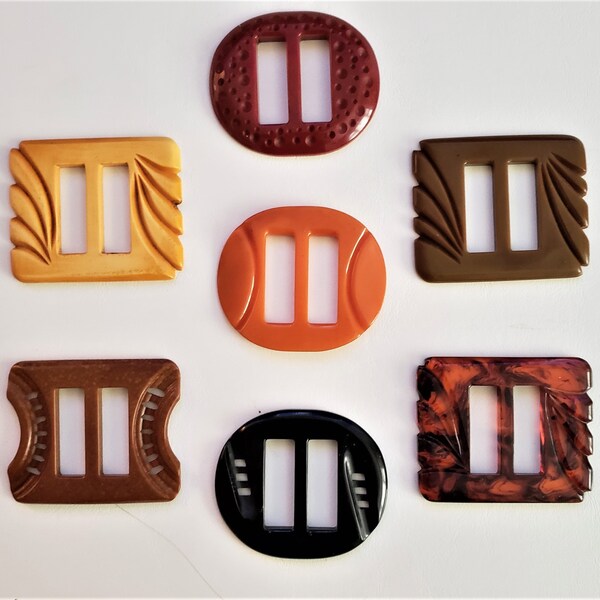Bakelite Buckles - Etsy