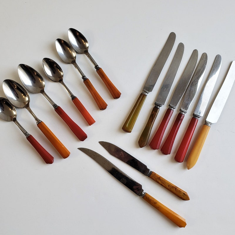 Bakelite Flatware - Etsy