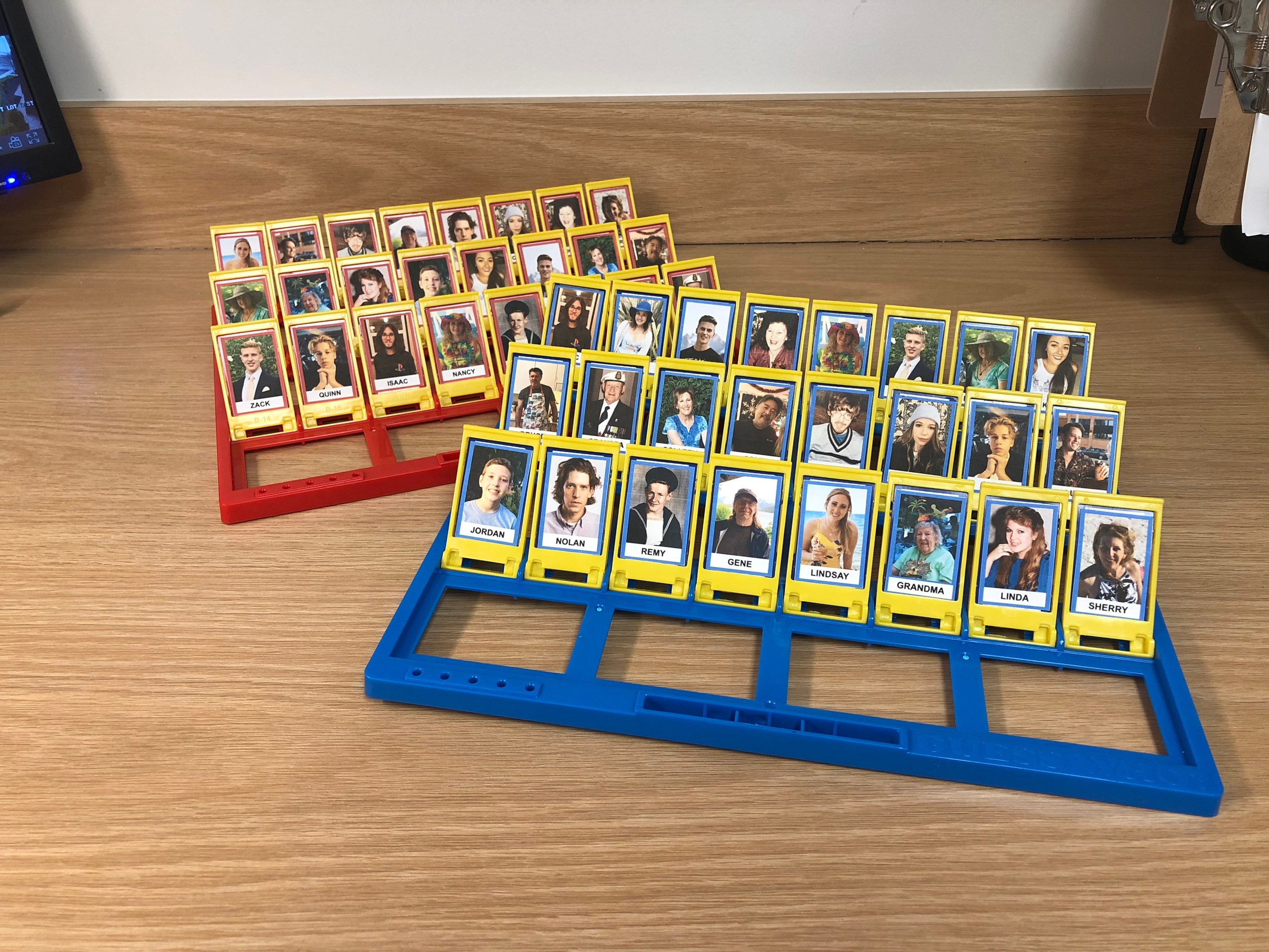 Personalized Guess Who Board Game - Etsy