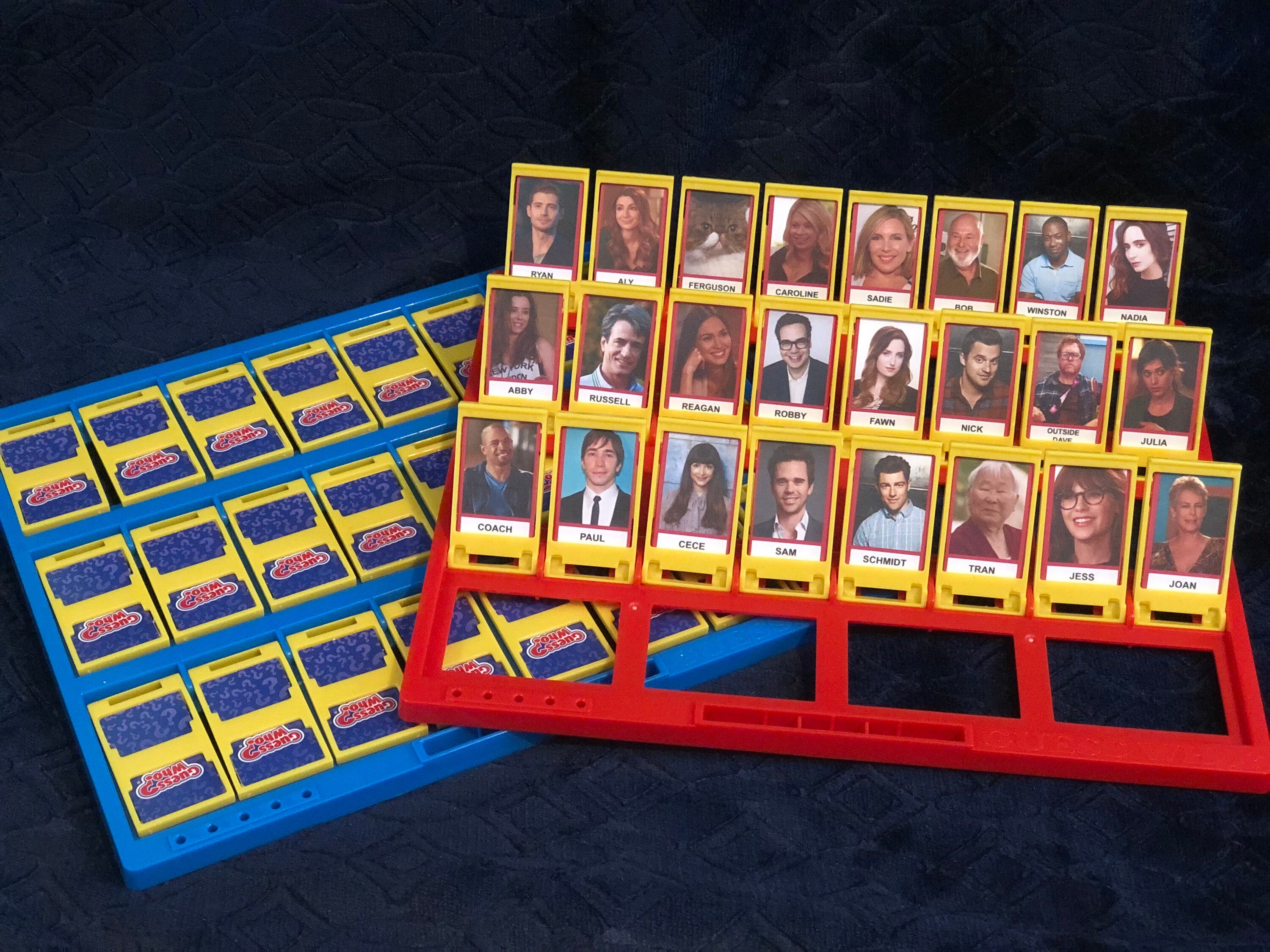 Personalized Guess Who Board Game - Etsy