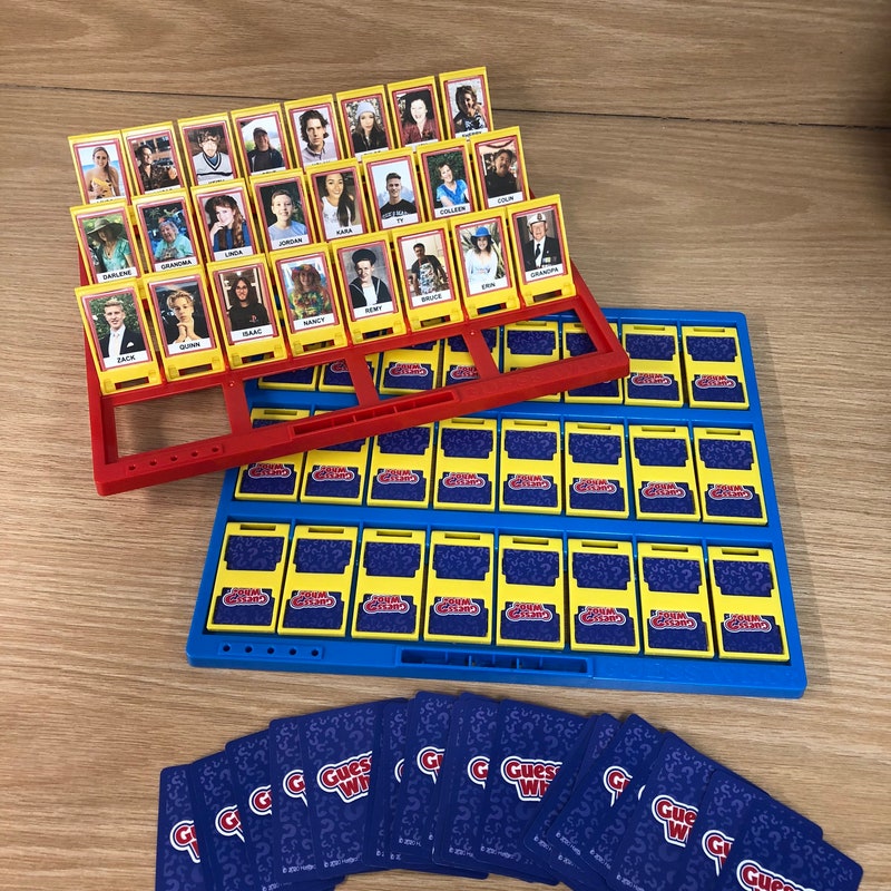 Guess Who Cards - Etsy