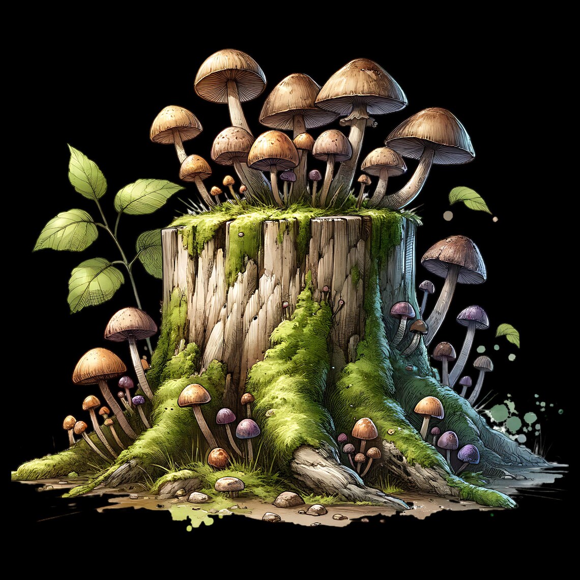 Forest Friends Clipart Bundle Whimsical Woodland Animals and Nature ...
