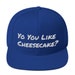 Cheesecake Meme Snapback Hat - Etsy
