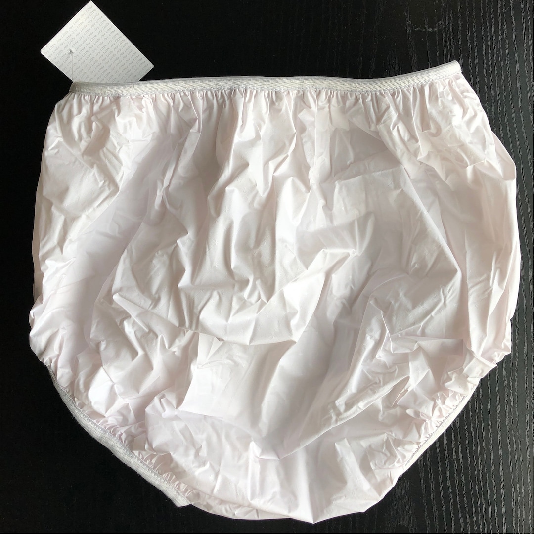 PVC Plastic Pants Nappy Cover Terry Lined Vinyl Nappy Pants ABDL Fetish ...