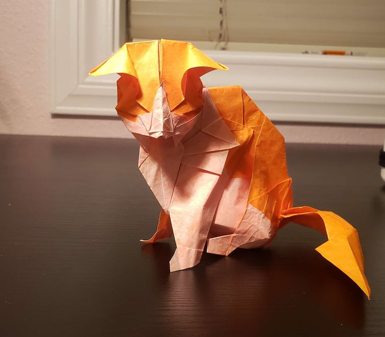 Double Tissue Origami Paper - 18 Inch / 44 Cm - 1 Sheet - Etsy