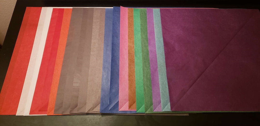 Double Tissue Origami Paper Large 18in/45cm - Etsy