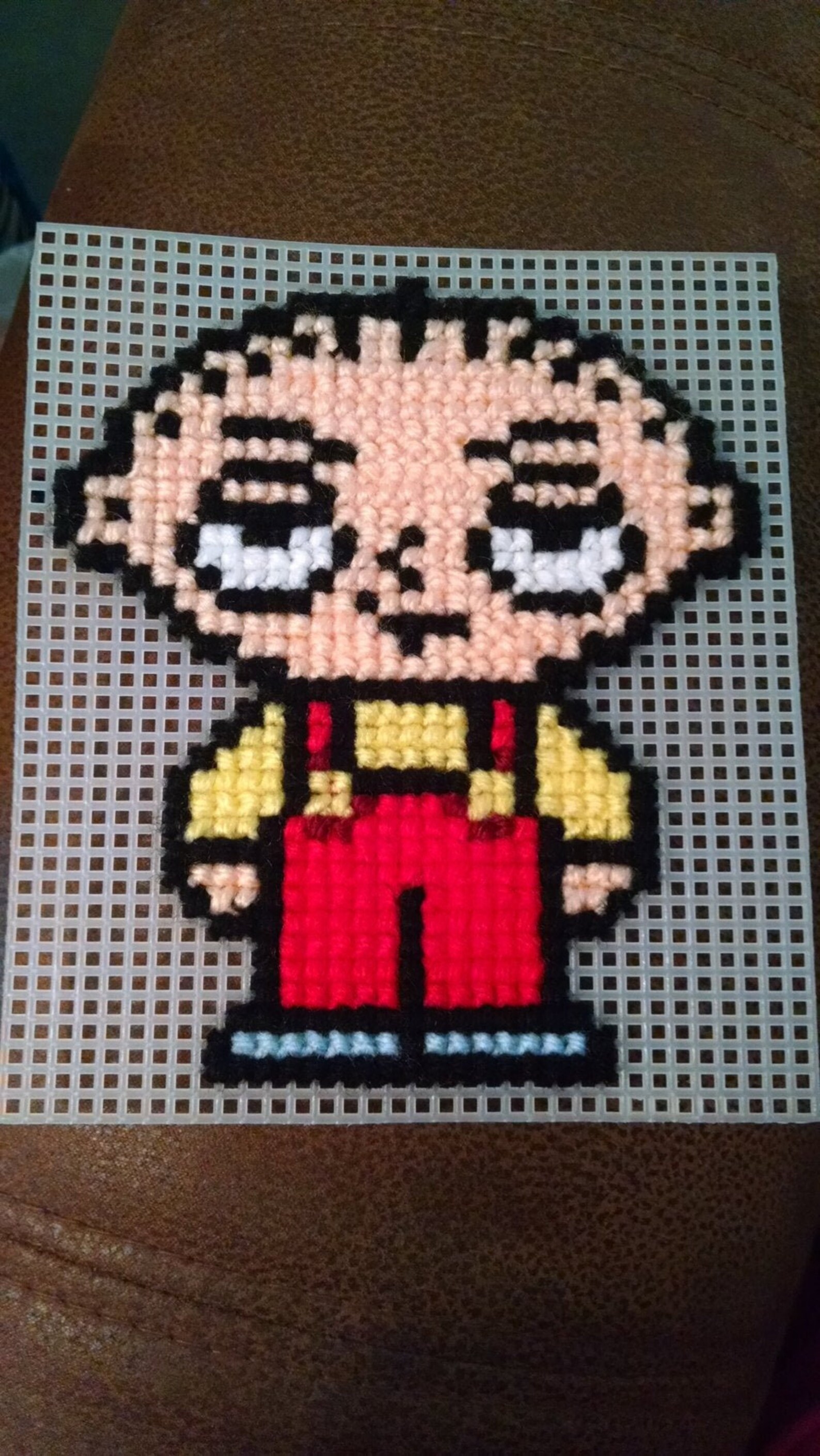 Stewie Griffin Cross Stitch - Etsy