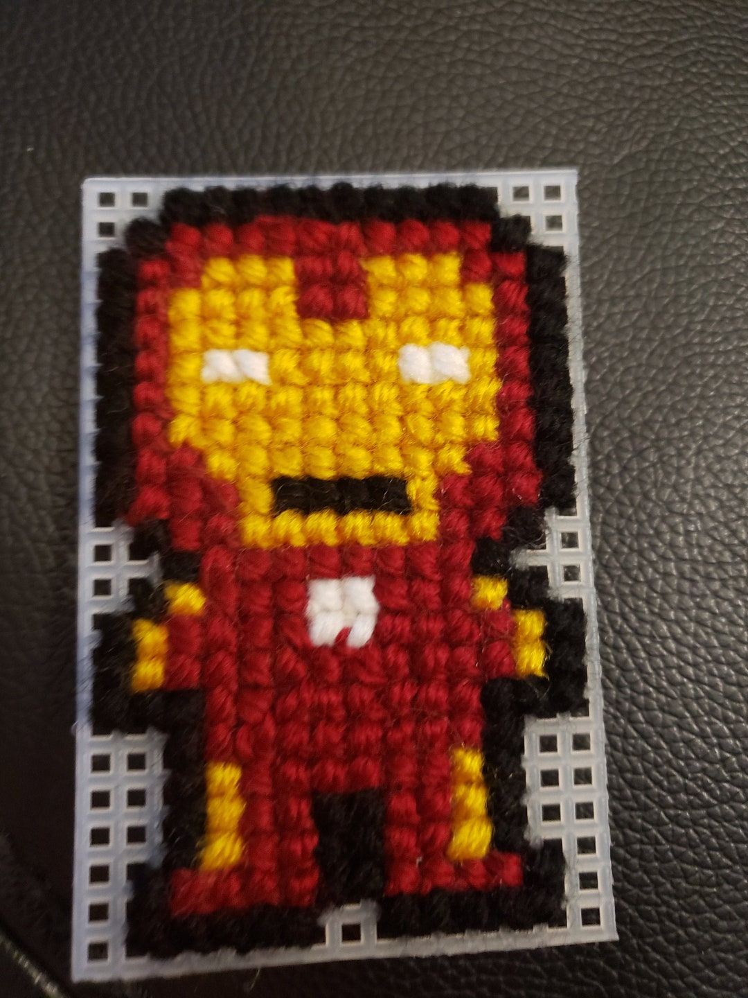 Mini Iron Man Cross Stitch - Etsy