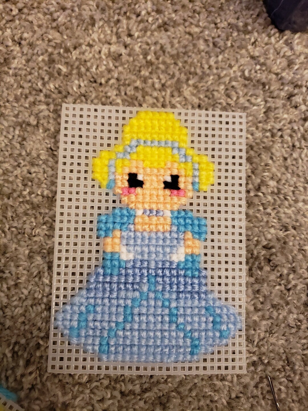 Cinderella Cross Stitch - Etsy