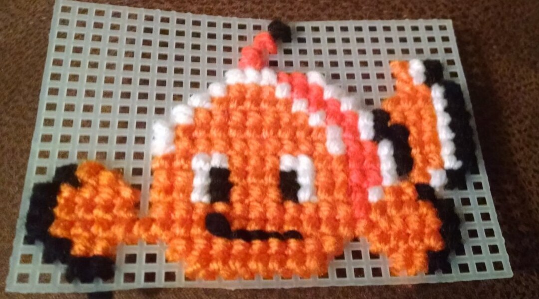 Nemo (finding Nemo) Cross Stitch - Etsy