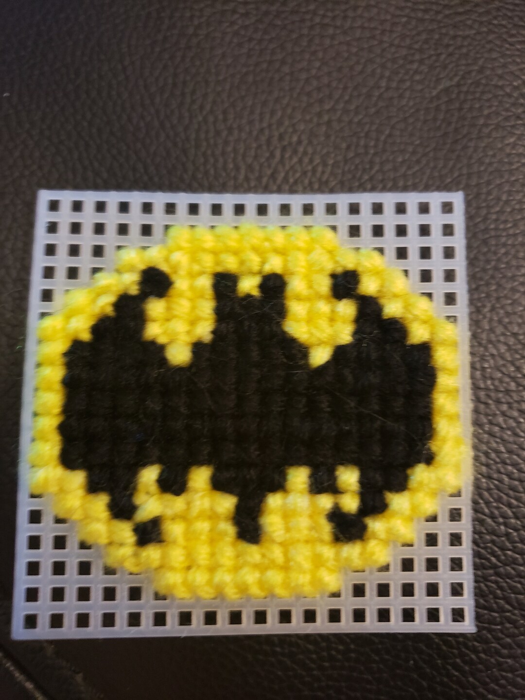 Bat Signal Cross Stitch - Etsy