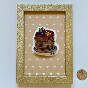 Pancakes Wall Art Breakfast Theme Art Decor Quilled Wall - Etsy
