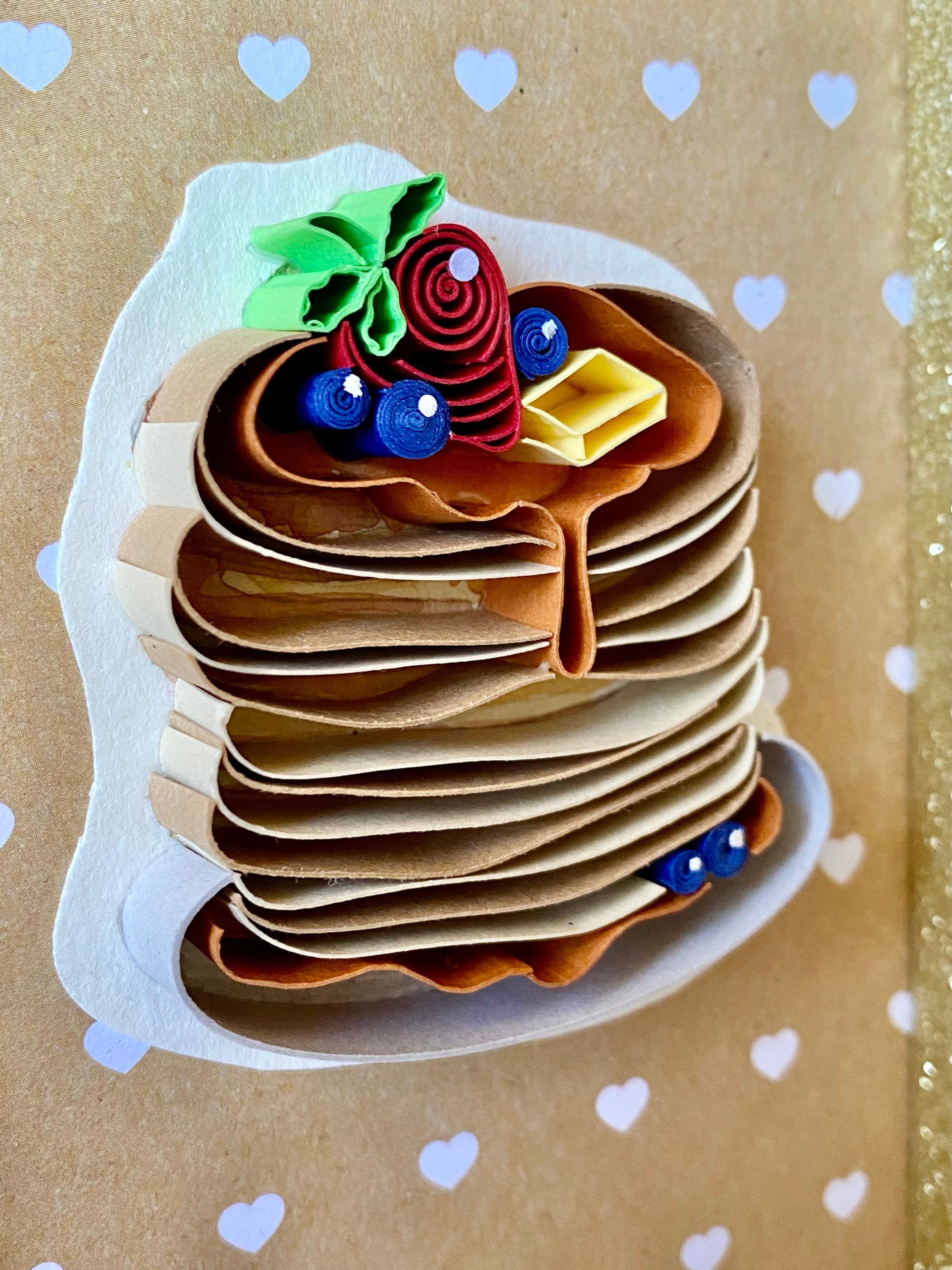 Pancakes Wall Art Breakfast Theme Art Decor Quilled Wall - Etsy