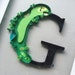 Quilled Wall Art, Personalized Monogram Art, Gift for Golfers, Golf ...