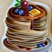 Pancakes Wall Art Breakfast Theme Art Decor Quilled Wall - Etsy