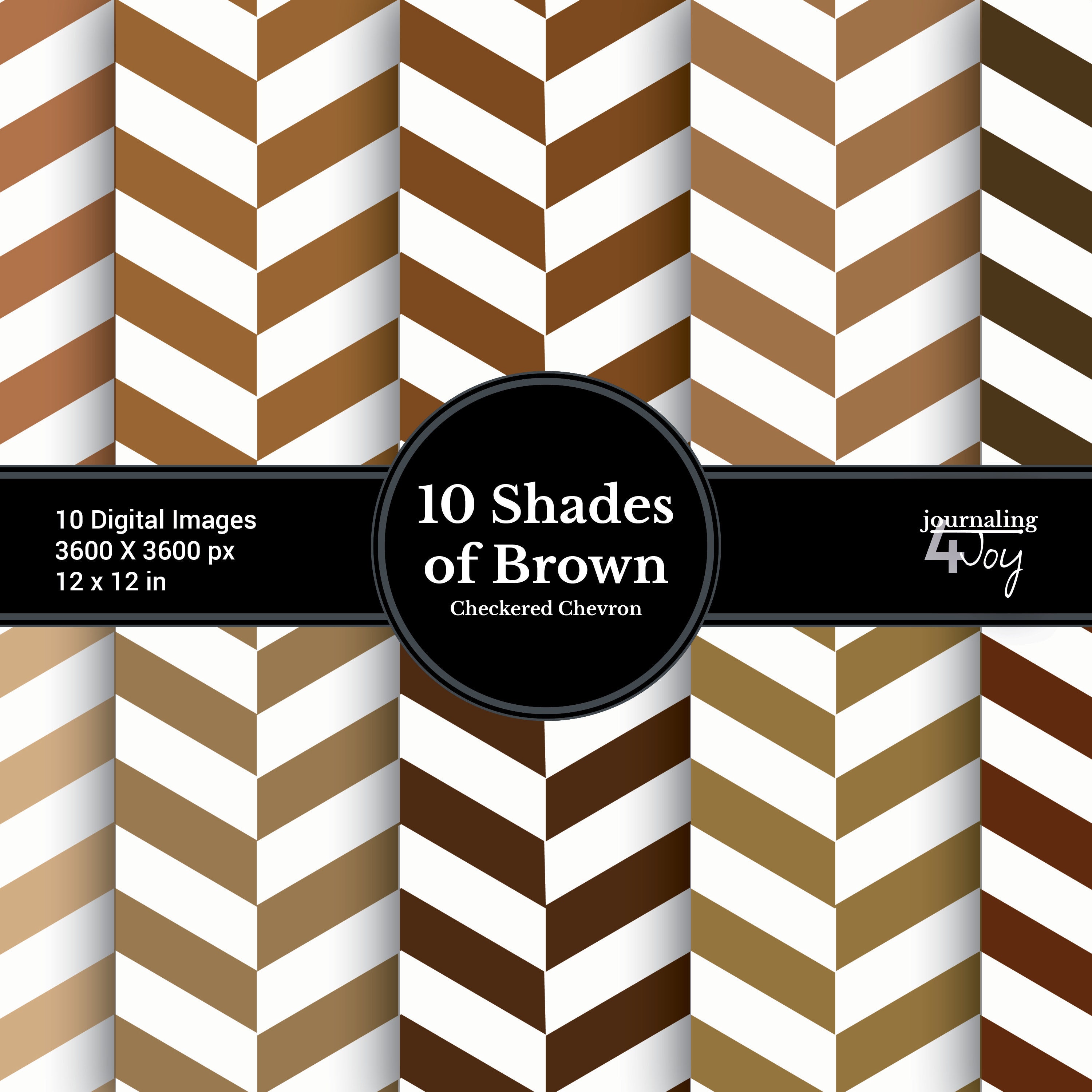 Brown Chevron Background