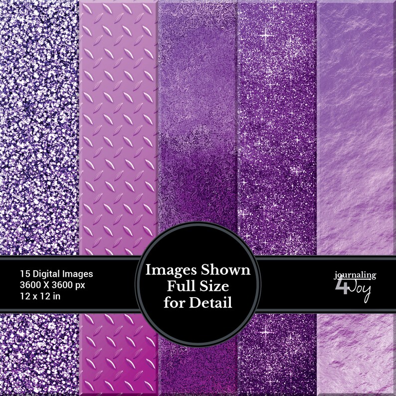 15 Amethyst Digital Paper, Purple Backgrounds, Amethyst Foil, Purple ...