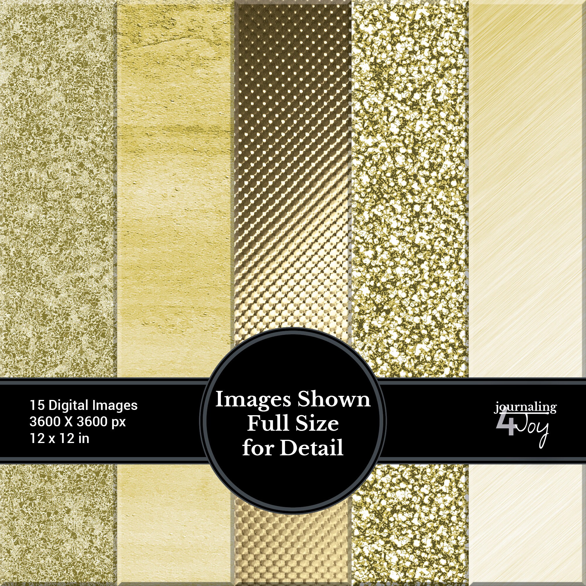 15 Champagne Metallic Digital Paper, Backgrounds, Foil, Textures ...
