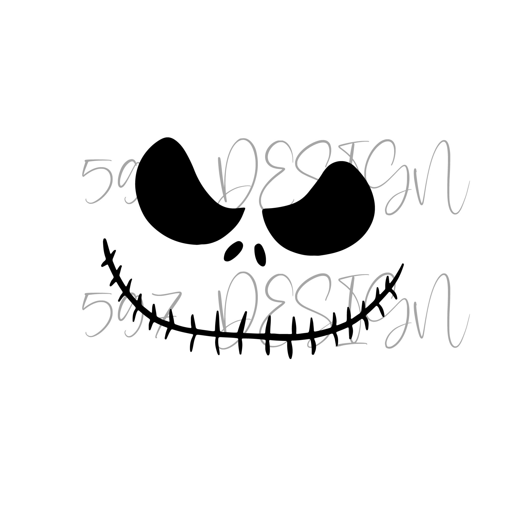 Skeleton Face SVG PNG Halloween Digital Download - Etsy