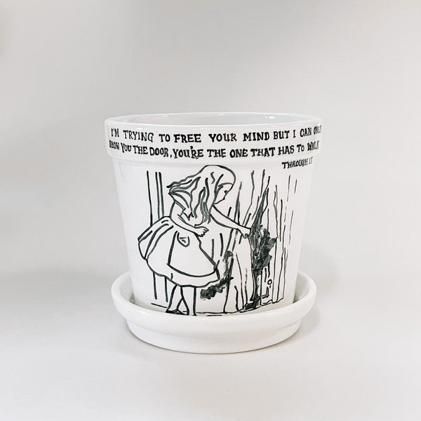 Alice in Wonderland Planter - Etsy