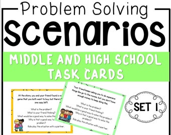 Speech Therapy Download: Teaching Empathy Scenarios Social Skills for ...