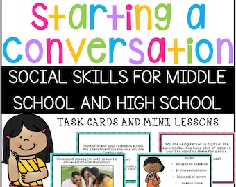 Conversation Starters for Teens High School Resources Group - Etsy