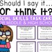 Speech Therapy Resource Download: Social Scenarios for Middle and High ...