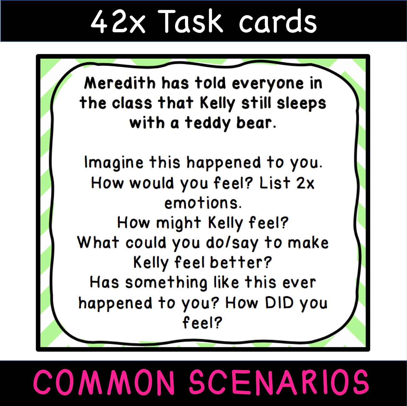 Speech Therapy Download: Teaching Empathy Scenarios - Social Skills ...